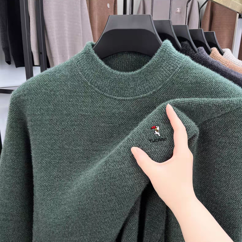 Emerald Dusk Knit Pullover
