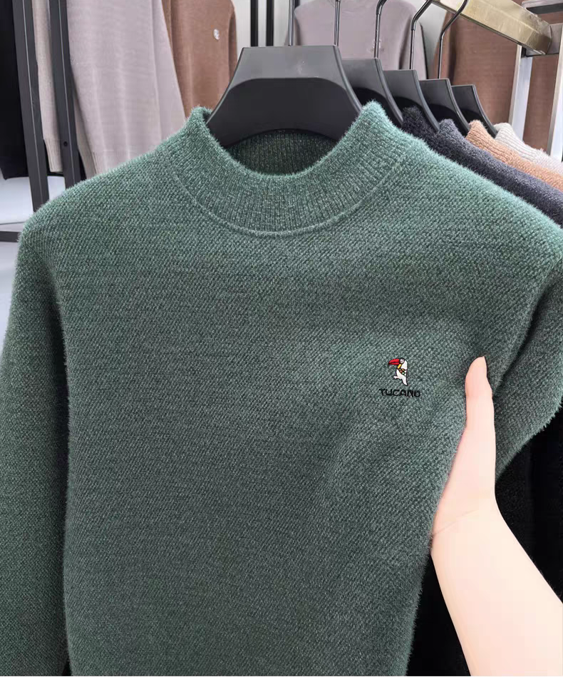 Emerald Dusk Knit Pullover