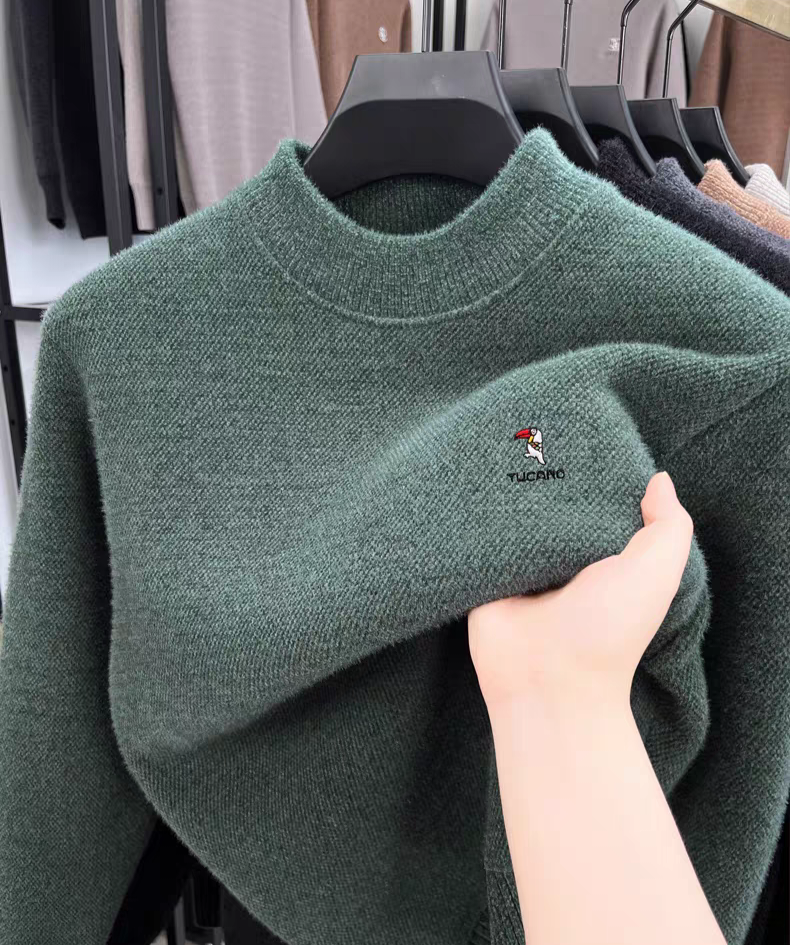 Emerald Dusk Knit Pullover